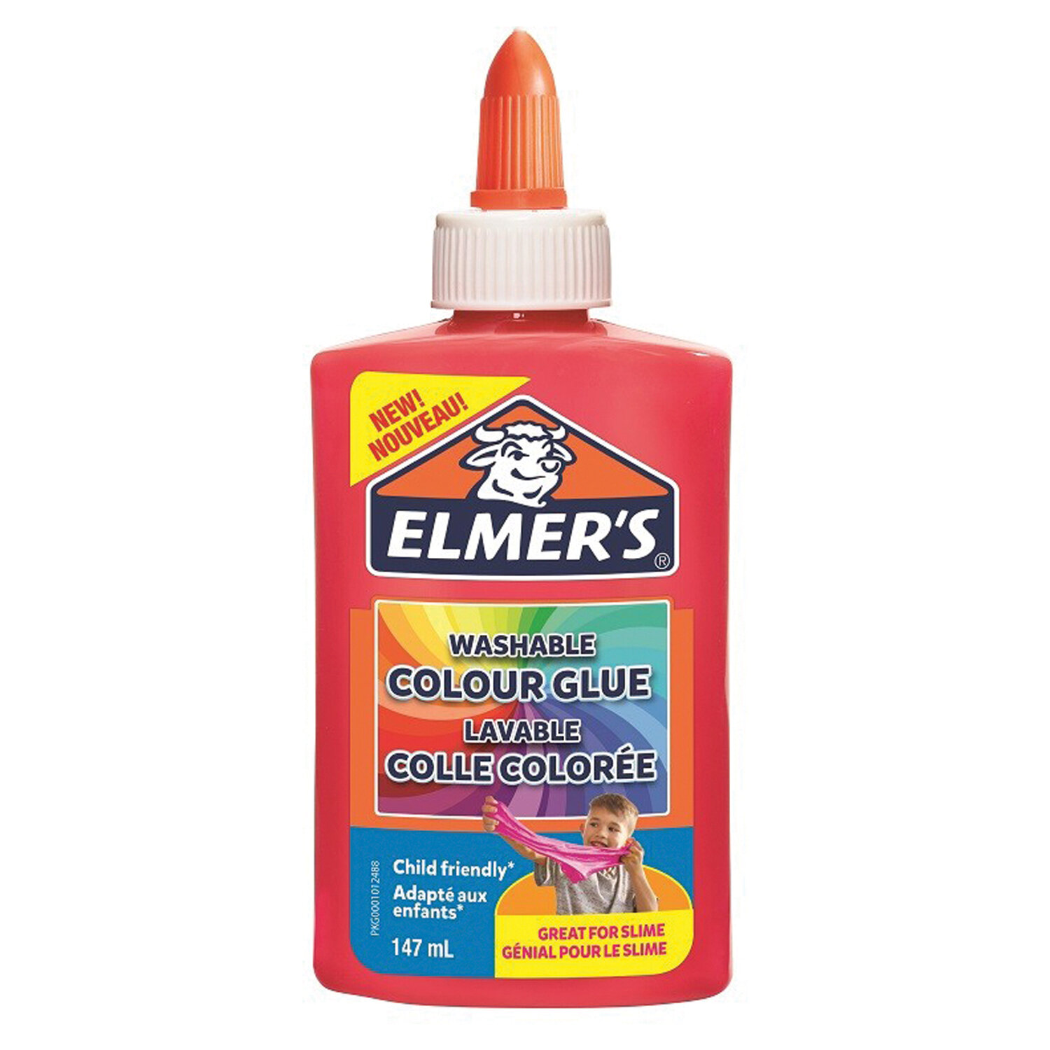 Клей для слаймов канцелярский цветной (непрозрачный) ELMERS Opaque Glue ...