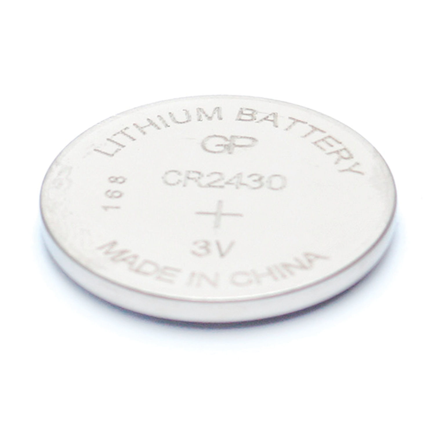 Батарейка GP Lithium, CR2430, литиевая, 1 шт., в блистере, CR2430-8C1 ...