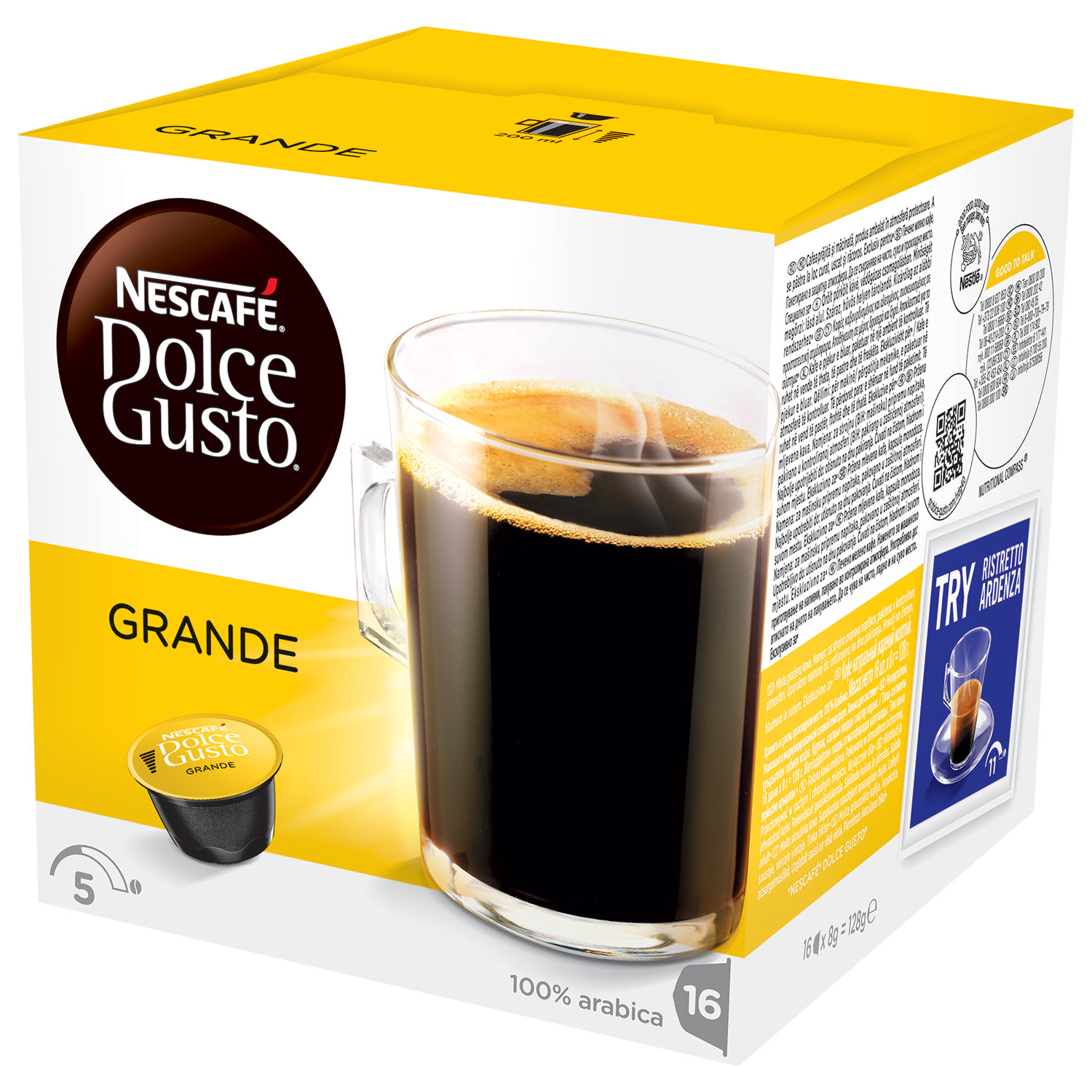 Капсулы для кофемашин NESCAFE Dolce Gusto Cafe Crema Grande ...