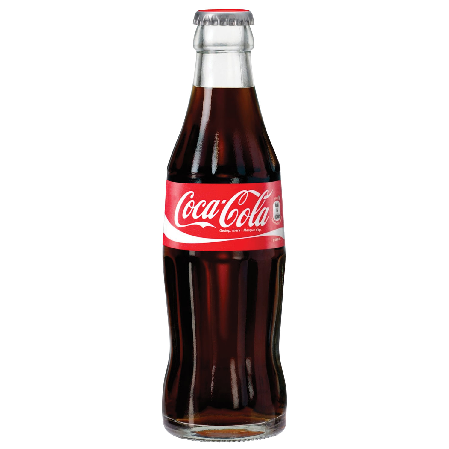 Напиток газированный COCA-COLA (Кока-кола), 0,33 л, стеклянная бутылка ...